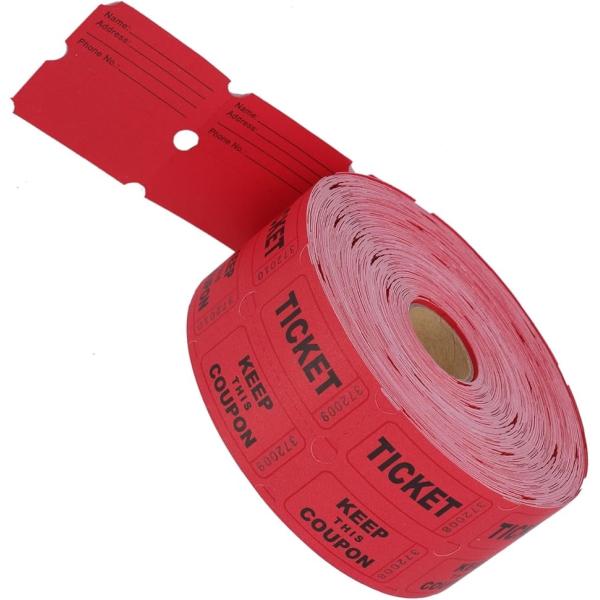 バリエーションコード : 2B9NQ21XU0抽選会やゲーム、クーポン券として幅広くお使いいただけるパーティーチケット1000枚セットです。レッドとグレーの2タイプをご用意いたしましたので、お好みに合わせてお選びください。1000枚セットの...