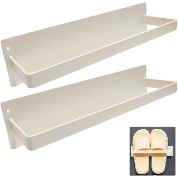 バリエーションコード : 2B9N5FW515玄関のスリッパを効率よく浮かせて収納するマグネットスリッパラックです。釘やテープで貼り付ける必要のないマグネット式なので、玄関の扉、靴箱、お風呂場の壁、洗濯機などの家電の側面、磁石の引っ付くもの...