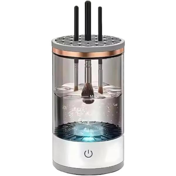 バリエーションコード : 2B9NP5FY5V「1台3役。洗浄・乾燥・収納がこれ1つで」 「3 in 1 電動メイクブラシクリーナー」は、ブラシの洗浄・乾燥・収納機能を1つに集約。これ1台で完結するので、余計なアイテムを買う必要なし。コスト...