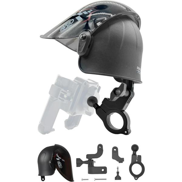 バリエーションコード : 2B9QULTY8G「スマホサンシェード」本製品はバイク用スマホホルダーに取付け可能な「後付けタイプ」のサンシェードとなります。取付方法は3種類あり、多くの「Kaedear社製品」にも対応している汎用性の高い製品と...