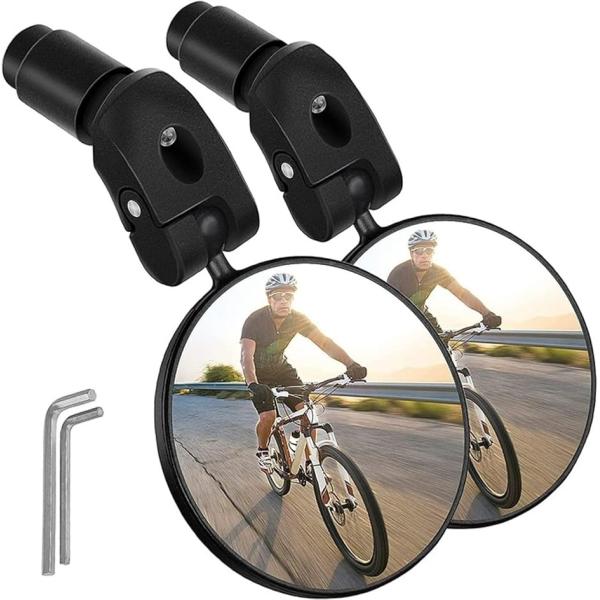 バリエーションコード : 2B9NS6N0LX自転車ミラーで快適ななライドを実現：自転車用バックミラーは、高品質なステンレス製ミラーを採用し、鮮明な視界を提供します。バランスを崩すことなく後方の状況を確認できます。通勤やツーリング、ロードバ...