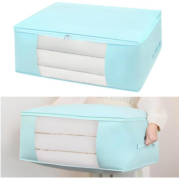 バリエーションコード : 2B9NW9DDHC「厚手で丈夫な不織布」抜群の耐久性や耐摩耗性を発揮する高強度の不織布素材となっており、丈夫で長く使用していただけます。通気性にも優れていてニオイやカビ対策にもなり、大切なお布団の収納や保管に最適...