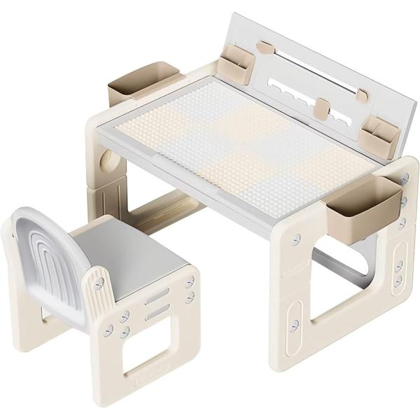 バリエーションコード : 2B9OC1JI0L「商品仕様」子供用テーブルと椅子。セット内容：2点セット(テーブル1個 、椅子1個)。サイズ：テーブル78x54x72cm、椅子36.5x41x54cm　耐荷重：テーブル45kg、スツール35k...