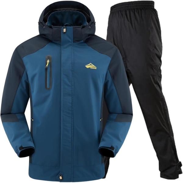 バリエーションコード : 2B9RGOI6YY「選べる2種類のズボン」 用途に応じたズボンを2種類ご用意しました。 ストレッチ性や履き心地を優先される方は「トレッキングパンツ」を、防水性能を優先される方は「レインパンツ」をご選択ください。現...