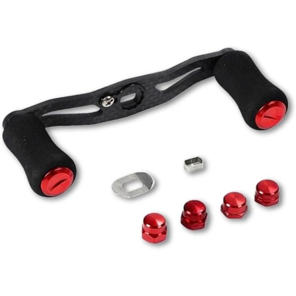 バリエーションコード : 2B910W1XG9「軽量で強力: 炭素繊維製ハンドル」 革新的なデザインのこのベイトリールハンドルは、約30gの軽量炭素繊維で作られており、長時間の釣りでも疲れ知らず。高速4軸受けで滑らかな回転を実現し、快適な操...