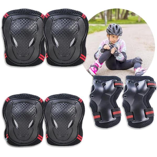 バリエーションコード : 2B9OY2HLRF「自転車やスケボー練習のケガ防止に」手首・肘・膝をしっかり守る、プロテクター6点セットです。子供の自転車練習やスケートボード、ローラースケートなど怪我の多い競技の特訓に。転倒時にパッドが衝撃を吸...