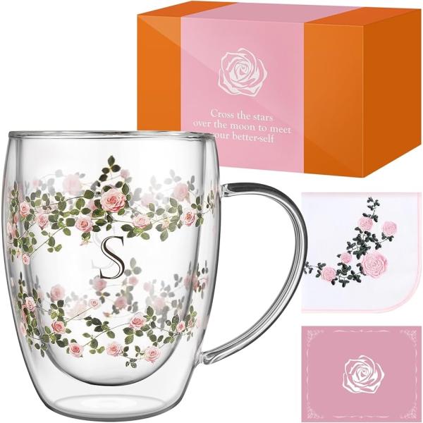 バリエーションコード : 2B9OJIY68K「選べるイニシャルで、心を込めた特別な贈り物に」19種類のアルファベットから、贈る相手の名前や特別なイニシャルを選べるオリジナルグラス。一人ひとりに合わせたプレゼントとして、大切な人に特別な気持...