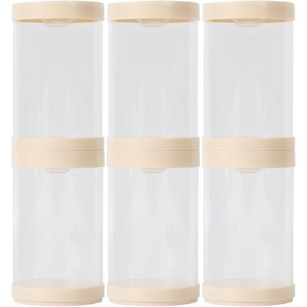 バリエーションコード : 2B9OWCGC5Vフィギュアや小さなコレクションアイテムを美しくディスプレイできるクリアケースの6個セットです。透明なカバーはホコリや汚れを防ぎ、大切なコレクションを綺麗に保護。積み重ね可能な設計で、省スペースで...