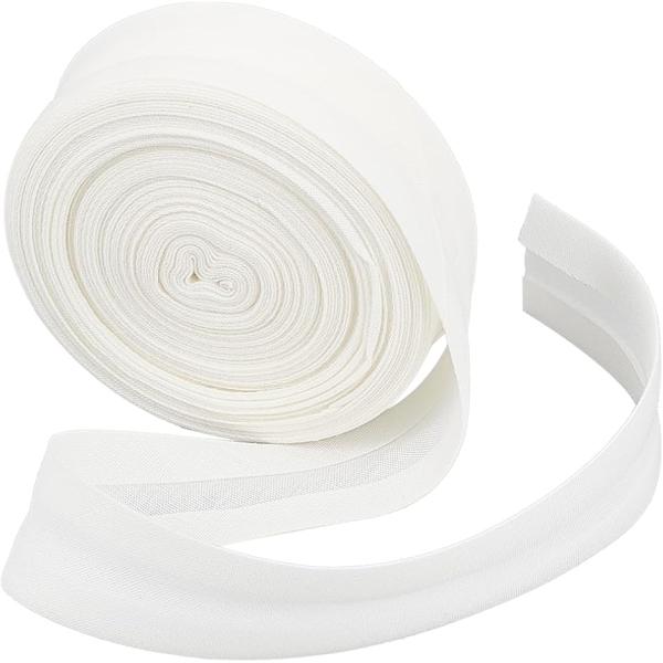 バリエーションコード : 2B9OX9R31Pサイズ詳細：両折バイアステープ1巻、全長約10m、幅約18mm。色：アイボリー；日常使用のニーズを満たすことができます。高品質素材：バイアステープは高品質のポリコットン素材を使用しており、快適で...