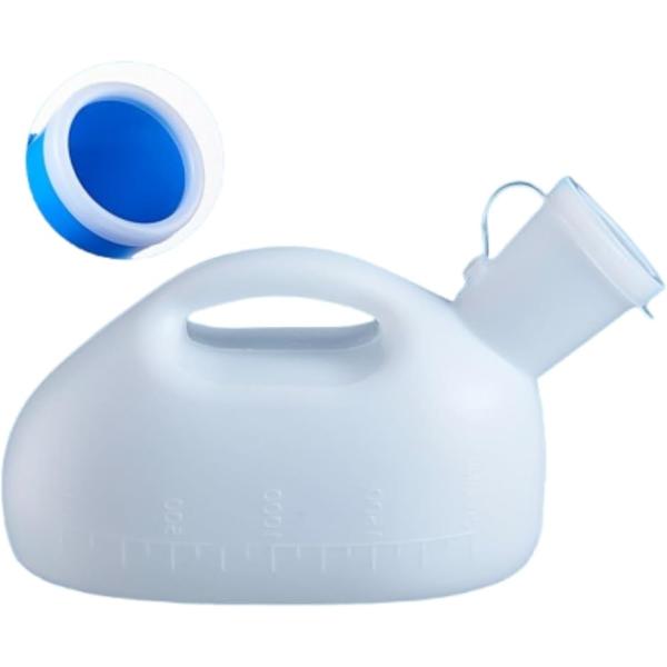 バリエーションコード : 2B9PJVYU53「気圧調整機能付きでスムーズな排尿」チューブ付きキャップには小さな通気穴があり、内部と外部の気圧を調整。尿がスムーズに流れ込み、使用時のストレスを軽減します。「大容量3000mLで安心」尿瓶は大...