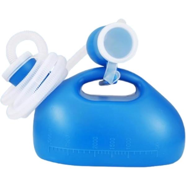 バリエーションコード : 2B9PJ11XYK「気圧調整機能付きでスムーズな排尿」チューブ付きキャップには小さな通気穴があり、内部と外部の気圧を調整。尿がスムーズに流れ込み、使用時のストレスを軽減します。「大容量3000mLで安心」尿瓶は大...