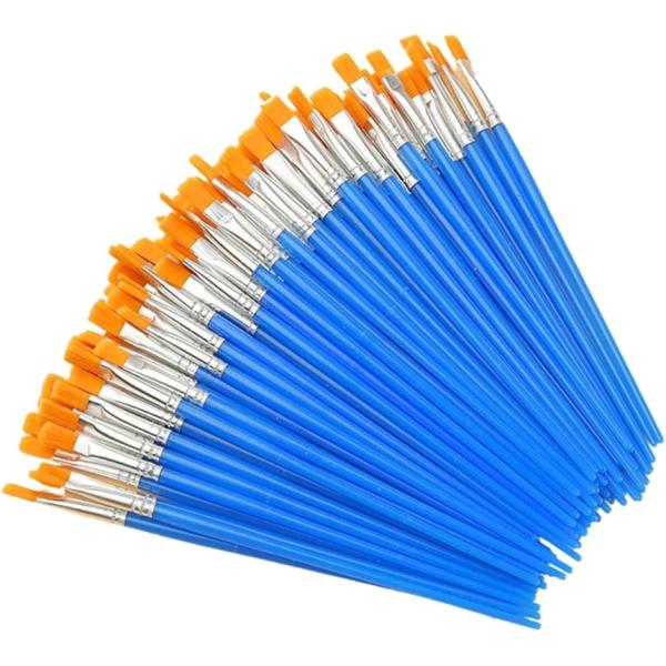 「80本使い分けで、効率UP」大容量80本セットで、色ごとに筆を使い分け、筆洗いの手間を削減。水彩、油絵、アクリル画、プラモデル塗装…様々な用途に対応。色が混じる心配もなく、スムーズに作業を進められます。時間を有効活用して、作品のクオリティ...