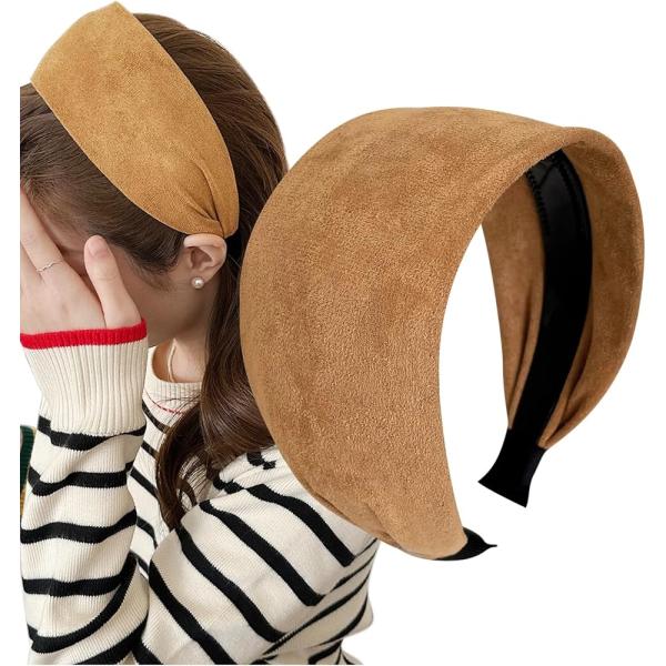 バリエーションコード : 2B9SRH33LC「大人かわいいシックなデザインのヘアバンド」スウェード風素材の落ち着いたデザインのカチューシャ。ソフトな付け心地で使いやすく、一つ加えるだけでトレンド感のあるヘアスタイルに大変身。「手軽にかわい...