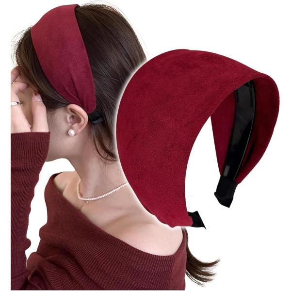 バリエーションコード : 2B9SRH33LC「大人かわいいシックなデザインのヘアバンド」スウェード風素材の落ち着いたデザインのカチューシャ。ソフトな付け心地で使いやすく、一つ加えるだけでトレンド感のあるヘアスタイルに大変身。「手軽にかわい...