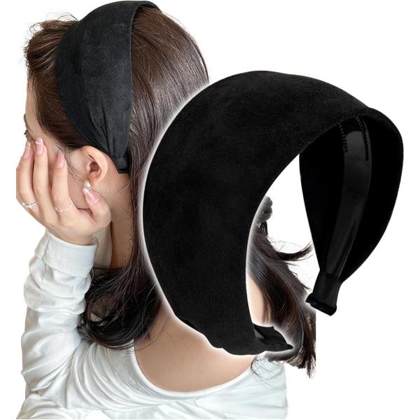 バリエーションコード : 2B9SRH33LC「大人かわいいシックなデザインのヘアバンド」スウェード風素材の落ち着いたデザインのカチューシャ。ソフトな付け心地で使いやすく、一つ加えるだけでトレンド感のあるヘアスタイルに大変身。「手軽にかわい...