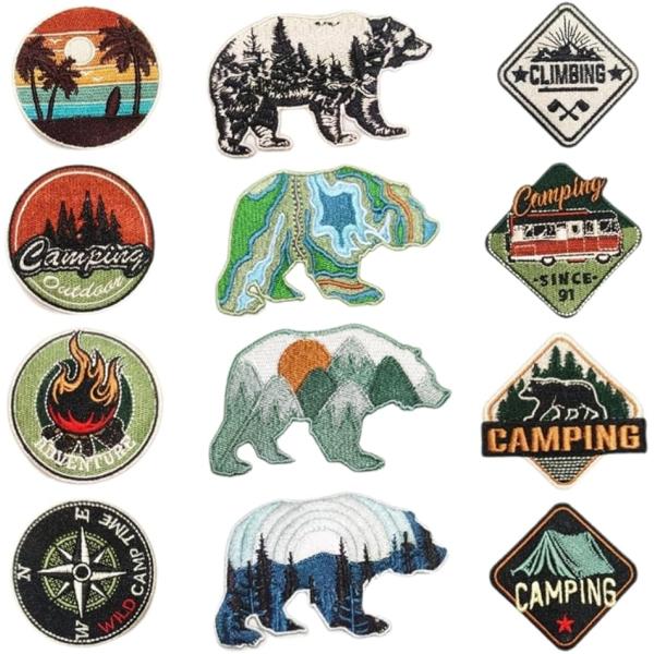 ＊ 高品質なワッペンセットで、手軽におしゃれリメイク。 ＊ KAZARI日和のこだわり丁寧に厳選された高品質素材：フェルト生地を使用したワッペンは、柔らかな風合いと優しい印象が特徴です。ほつれにくい特性で美しい仕上がりを保ち、エンブレム風デ...