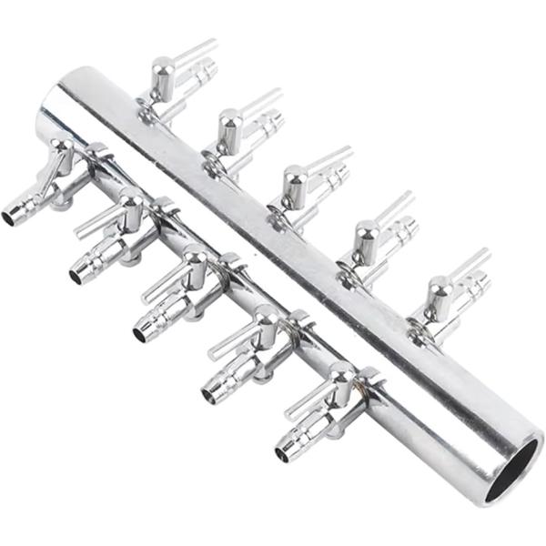 バリエーションコード : 2B9QDCI1WJ「10分岐で効率アップ。」 1つのエアーポンプから10方向へ分岐でき、複数の水槽や装置に酸素を供給するのが簡単。家庭用からプロのアクアリウムまで、幅広く対応可能です。これ一つで作業が効率的に進む...