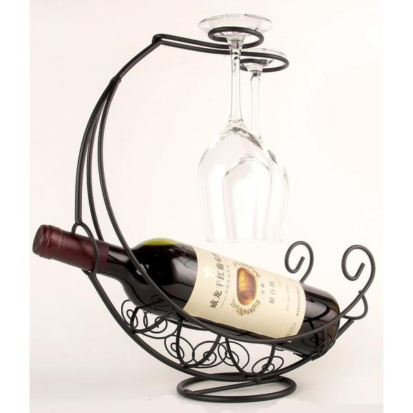 バリエーションコード : 2B9QSFTNX8特別なワインをオシャレに置けるワインホルダー＋ワイングラスラックの「ブラック」です。それぞれのカラーからお選び下さい。お家のインテリアやお店での展示用ディスプレイなど幅広くご利用いただけます。ワ...