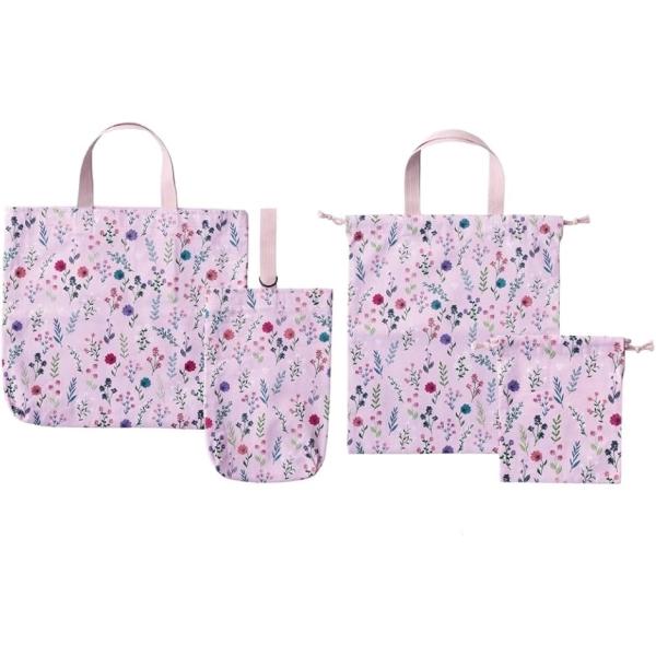 バリエーションコード : 2B9QQJ9D90サイズ：レッスンバッグ：約W40 D3 H32/上履き入れ：約W17 D4 H26/体操着袋：約W35 H40/給食袋：約W18 H22/ネームタグ付き/液温は40 ℃を限度とし、洗濯機で非常に...