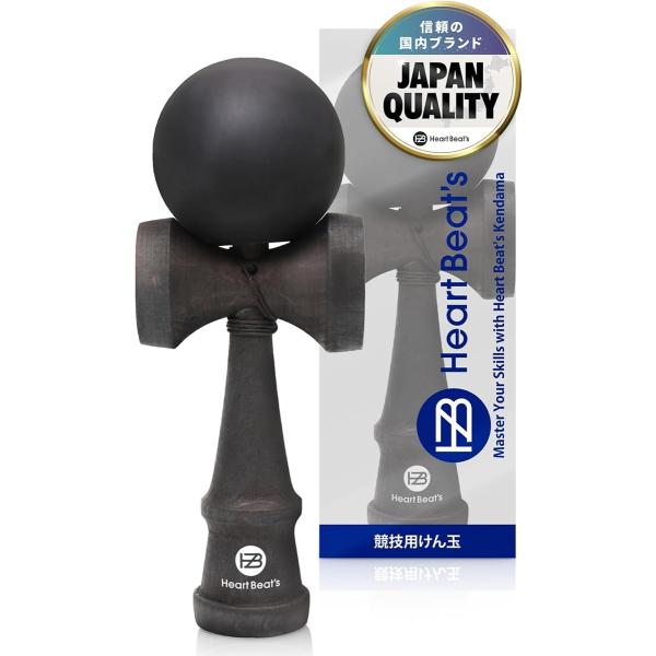 バリエーションコード : 2B9KY5R2P9「技が決まる。競技用けん玉」Heart Beat's けん玉は、日本けん玉協会認定と同スペックで、技の決まりやすさを追求した高品質な競技用けん玉です。初心者から競技志向者、幼児・小学生、子供から...