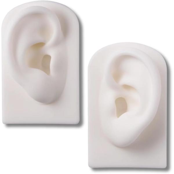 バリエーションコード : 2B9R6DORSS実物そっくりのシリコン製耳模型：まるで本物の耳のようなリアルなシリコン製耳模型、サイズや形状、柔らかさまで・人体・人間の耳を忠実に再現し、リアルな練習体験を求めるあなたに最適で、ピアス練習や医療...