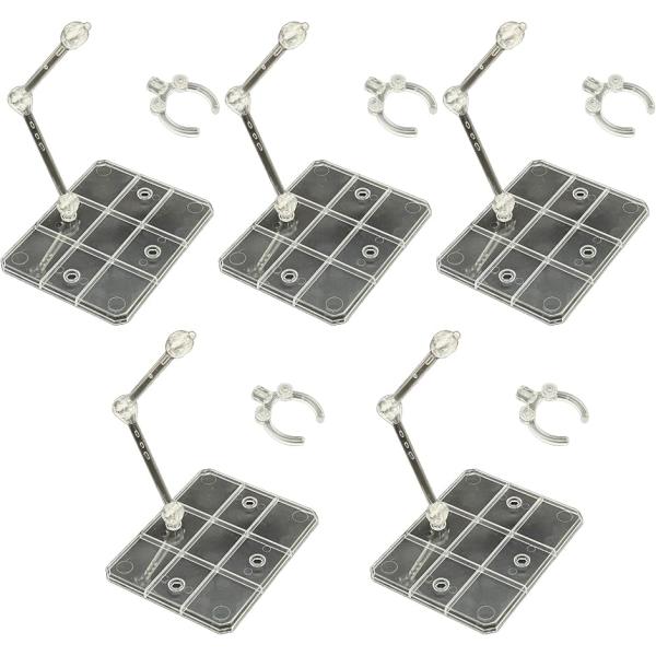 バリエーションコード : 2B9RRDJNKX本製品はシンプルな透明クリアカラーの汎用ディスプレイスタンドです。プラモデルやフィギュアをしっかり支え、転倒を防ぎます。アクションポーズを決めるのに最適な設計です。「3mm軸＆C型クリップ対応で...