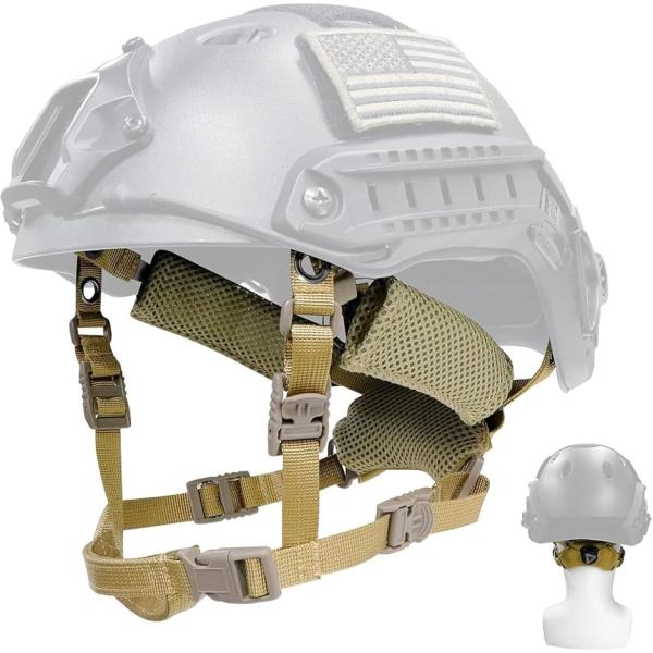 バリエーションコード : 2B9SV3GPJI「用途」ヘルメットストラップダイヤルサスペンションシステム「特徴」頭囲調整ダイヤルにてあらゆる頭に安定的にフィットします。また革製の顎あて、通気性のあるカバー、厚みのあるバックル、クッション性の...