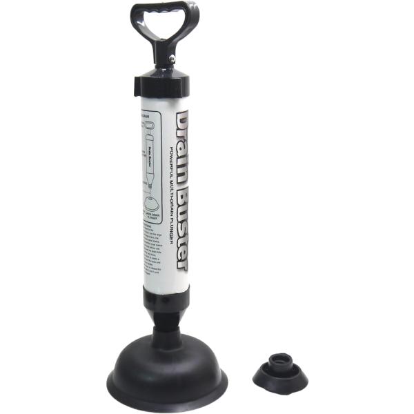 すっぽんパイプクリーナー。これ1台で家中の排水管の詰まりが解消できます。真空圧を利用したポンプ式ですので、少ない力で効率よく詰まりを通すことができます。キッチンのシンクや洗面台、お風呂の排水の流れが悪くなっていませんか。ゴボゴボ音がする。匂...