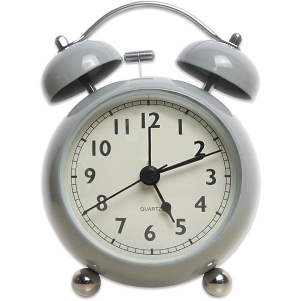 バリエーションコード : 2B9TU2JW8N「アンティーク目覚まし時計」スチール製の丸みを帯びたレトロなデザインで、部屋のインテリアを引き立てる懐かしいベル式のアナログ目覚まし時計です。静かな眠りを大切にする方や、アンティークなインテリア...