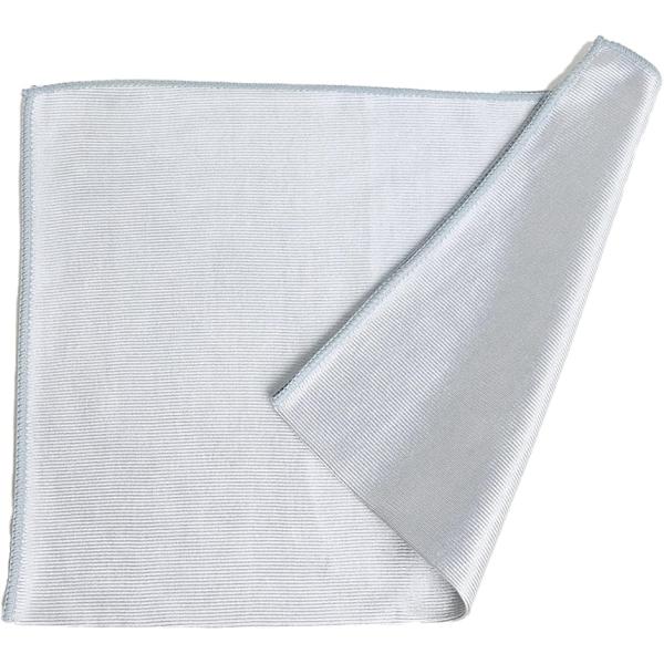 バリエーションコード : 2B9TQ1651Q「商品仕様」(鏡面クロス大判1枚)　サイズ：40cm x 60cm　枚数：１枚入り「ガラス拭きに特化したプロ仕様。」窓ガラスや鏡など、ピッカピカに仕上げる 鏡面仕上げに特化した超極細のマイクロフ...