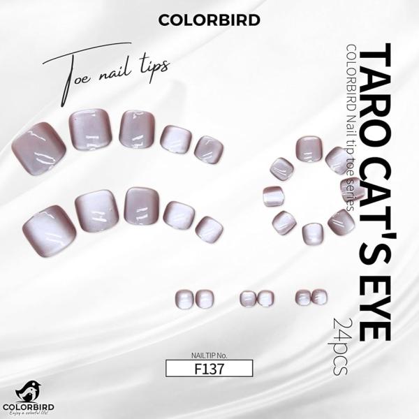 バリエーションコード : 2B9TSH904Nフットネイルチップ 24pcs　自然な仕上がりを手軽に。フットネイルチップでペディキュアを気軽に楽しめます。「自信を持てる足元に」足用ネイルチップを装着することで、サンダルやオープントゥの靴を履...