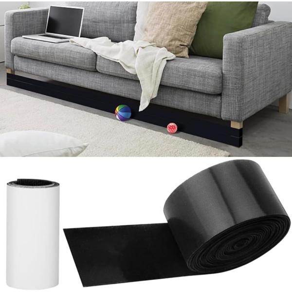 バリエーションコード : 2B9TSV3XR9「ソファー下やベッド下をブロックできる」床面とソファーやベッドとの間にできた隙間を埋めることができます。ソファーやベッドの脚に取り付けることができ、簡単にすぐに設置できます。「おもちゃやペットの...