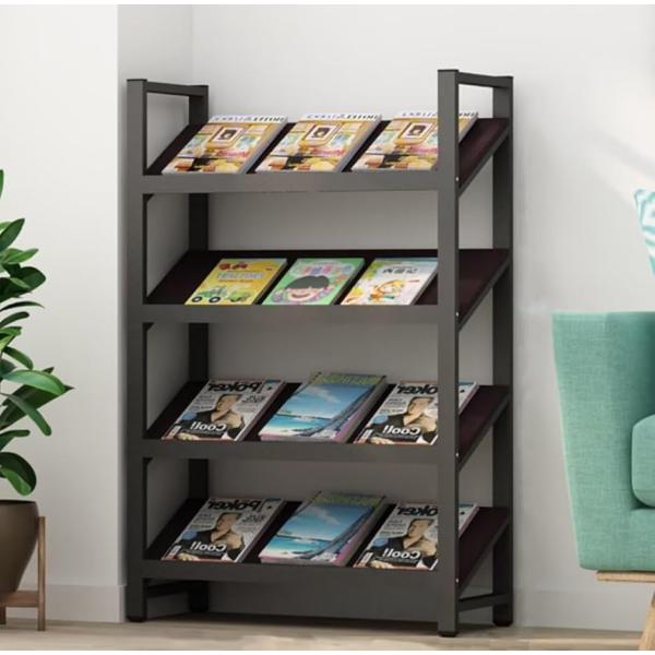 バリエーションコード : 2B9U15DQ8I「シンプルでおしゃれなデザイン」このマガジンラックのデザインはシンプルであり、鉄製のフレームと木製の棚板が室内の雰囲気と調和していて、オフィスではカタログの展示などディスプレイラックとして最適で...