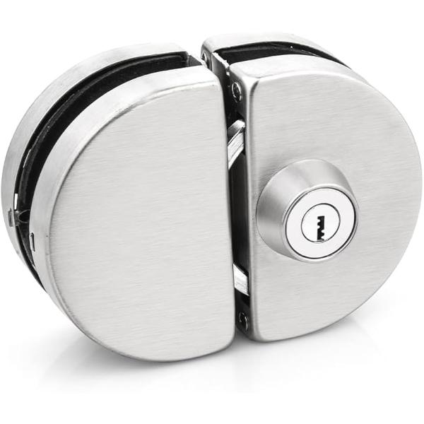 バリエーションコード : 2B9U8T5UWW割と大き目のガラスドア、片開きドアの錠前、ガラスドアロックです。カギ３本付き、ガラスの厚さ10mm〜12mmに対応しています。ショールームや店舗、オフィスや自宅、浴室ドアなどのガラスドアの錠前で...