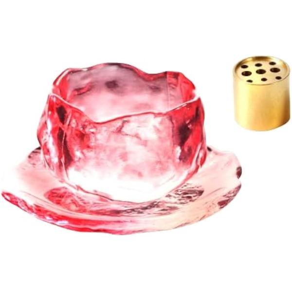 「Crystal craft ガラス香立て - すっきり透明デザイン」Crystal craftのガラス香立ては、透明なデザインが特徴です。線香の煙がきれいに見え、和室でも洋室でも使えます。仏壇用はもちろん、インテリアとしても素敵です。「し...