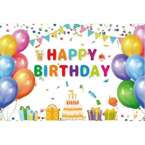 バリエーションコード : 2B9UP03UIR「大きさ180x120cm」壁面を華やかに彩る大型サイズ。誕生日パーティーの装飾にぴったりです。撮影スポットの背景として写真も映える、インパクトのある背景を作り出します。「軽量設計」薄くて軽量。...