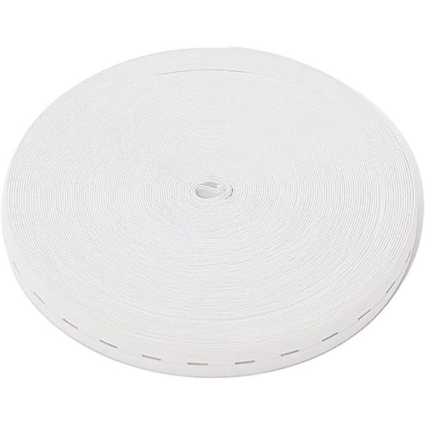 バリエーションコード : 2B9URK516Oパジャマやパンツ、スカートやズボンのウエストゴムなどに最適な平ゴムです。衣類のリフォームや手芸作品作りなど幅広くご利用いただけます。薄手タイプで通気性に富み、伸縮性に優れています。長さが40メー...