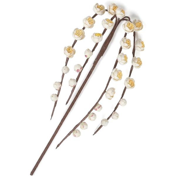 バリエーションコード : 2B93TKHXPX「手漉き和紙の美しさ」 東京都無形文化財の手漉き和紙「軍道紙」を使用し、職人が一つ一つ丁寧に作り上げた造花です。手漉き和紙ならではの繊細な質感・彩りをお楽しみいただけます。「リードディフューザー...