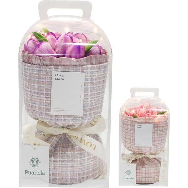 バリエーションコード : 2B9USXTQ2V多彩なバリエーション バラ(6色)：レッド・ピンクパープル・ブルー・グリーン・イエロー チューリップ(2色)：ピンク・パープル カーネーション(3色)：レッド・ピンク・パープルバラスタンディング...