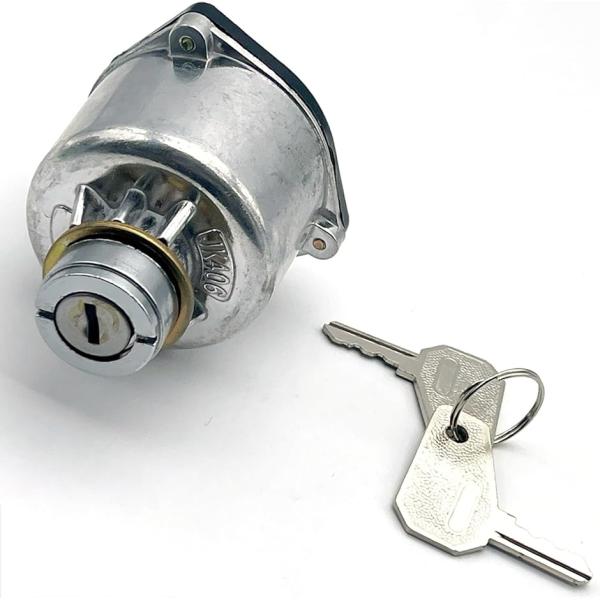 バリエーションコード : 2B9TSPKOSC汎用ディーゼルエンジン用キー スタータースイッチです。トラクター コンバイン フォークリフト 農機 建機 などに使用可能です。キーを差し込み左側がグロー、右側がオン、オンから更に右でスタートです...