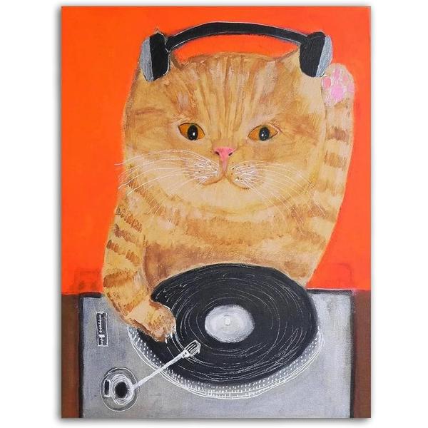 バリエーションコード : 2B93HDTTFXユーモア溢れるネコの床屋アート: 擬人化された猫たちが描かれたこのアートパネルは、見るだけで思わず笑みがこぼれるデザインの絵画で、お部屋に飾るだけで、日常に楽しさと癒しをプラスしてくれるアート ...