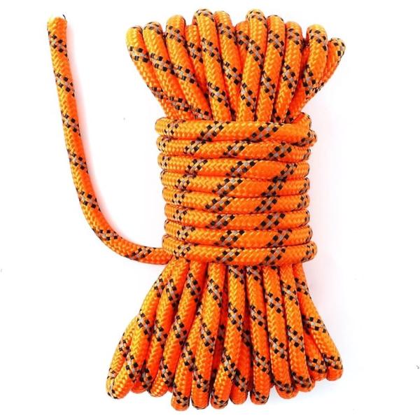 バリエーションコード : 2BJ0KTSDUQ「サイズ」直径：8ｍｍ、長さ：10M、内7芯：7本のナイロン糸で構成されており、重量はただ0.35kg、ぐるぐる回してコンパクトに収納できます。パラコードの表面は滑らかで、触感が良いです「反射材...