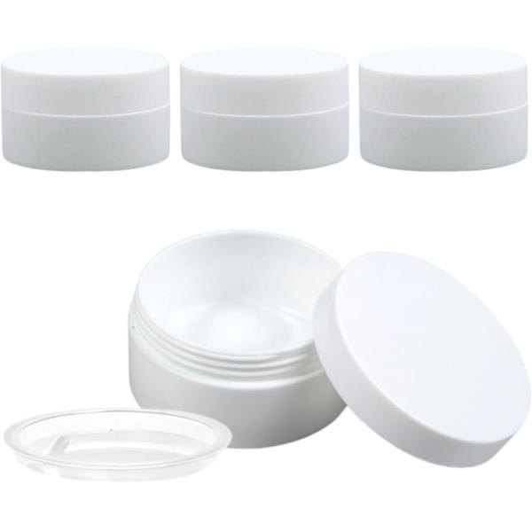 バリエーションコード : 2B9VI0H8CF「 便利な小分け容器 」旅行や外出時に便利な10mlのクリームケース3個セット。詰め替え用のクリーム、手作りのローション、クレンジングジェルや軟膏などの保管に最適なセットです。「 シンプルなデザ...