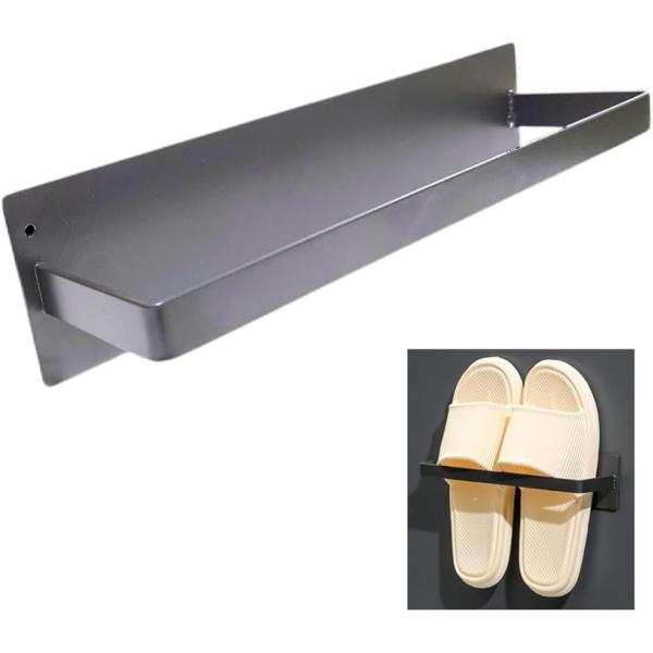 バリエーションコード : 2B9N5FW515玄関のスリッパを効率よく浮かせて収納するマグネットスリッパラックです。釘やテープで貼り付ける必要のないマグネット式なので、玄関の扉、靴箱、お風呂場の壁、洗濯機などの家電の側面、磁石の引っ付くもの...