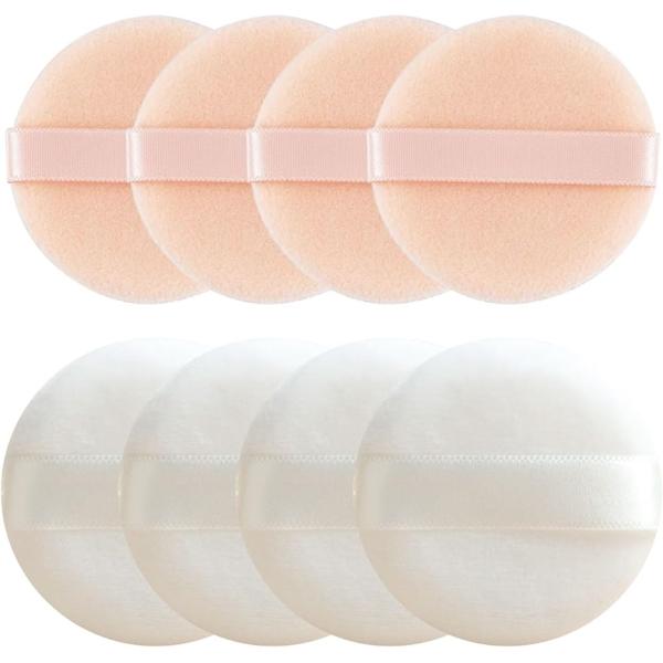 「円形薄型替えパフ」直径50mmで人気円形プレストパウダーのパフを置き換え可能。厚さわずか7mmでパウダーケースもぴったり閉まる。「軽くてソフトな肌触り」フロッキー加工でソフトで軽い肌触りを実現。「高密度フロッキーパフ」刺激なくやさしくパウ...