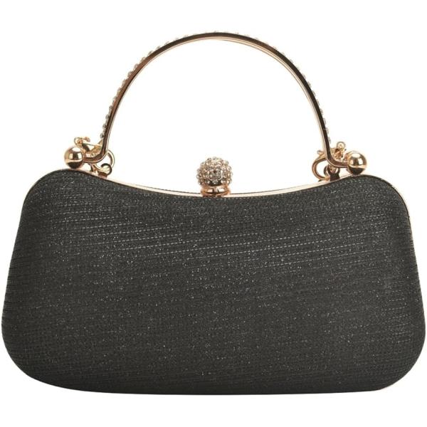 バリエーションコード : 2B9VPNFVFL「カラー」ブラック、ゴールド「デザイン」シンプルなデザインで服装にも合わせやすい、幅広いシーンで大活躍（内ポケット付き）「用途」パーティー、結婚式、二次会、謝恩会、入学式、花火大会などに様々なシ...