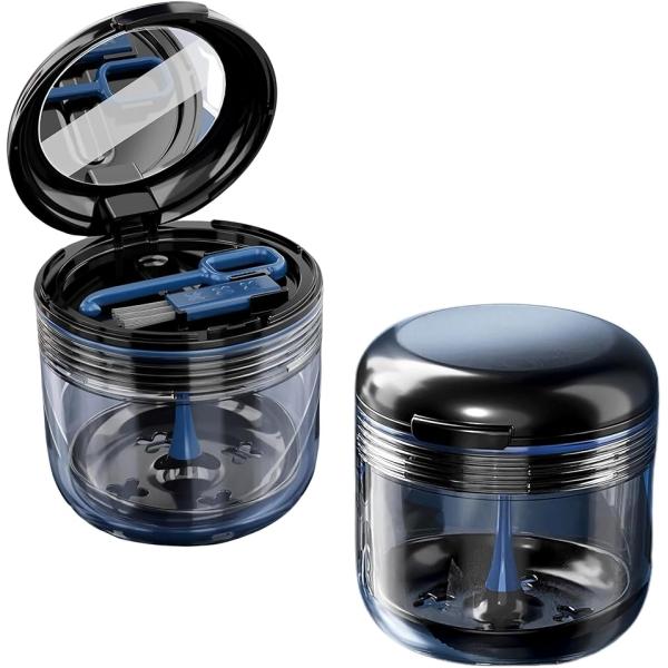 「漏れ防止＆密閉設計」 ゴムパッキンを採用し、優れた密閉性を実現。液体が漏れる心配がなく、バッグの中でも安心して持ち運び可能です。旅行や外出時に便利なマウスピースケースです。「便利な水切りフィルター」 取り外し可能な水切りフィルター付きで、...