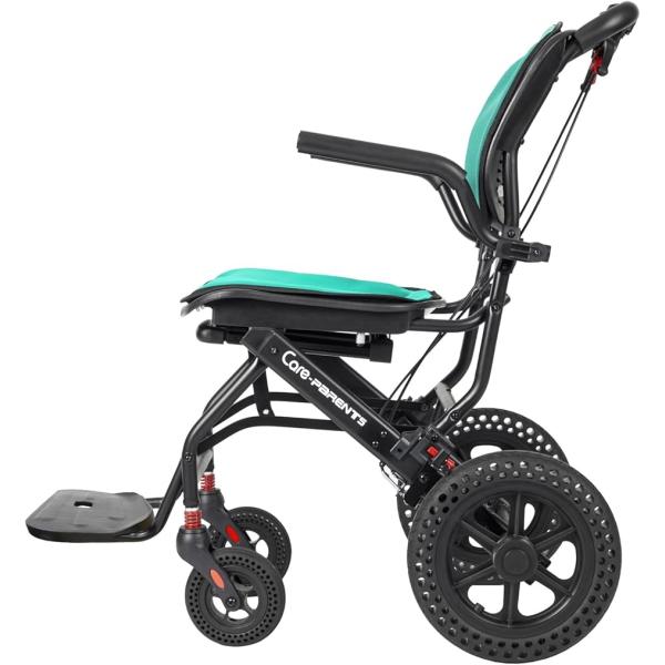 バリエーションコード : 2BJ28VG1G5「製品情報」＊車椅子サイズ：80CMx幅52CMx92CM　＊折り畳みサイズ：52CMx40CMx78CM　＊製品重量：10kg　＊最大耐荷重：100kg　＊前輪：6インチ ＊後輪：12インチ　...