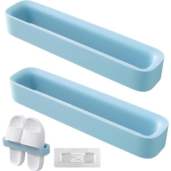 バリエーションコード : 2B9VYXCJH9「省スペースを実現」掛ける収納として壁に貼り付けて使用できるので、場所を取らずにコンパクトにスリッパを置くことができます。床に浮いた状態なのでお掃除などもしやすく、省スペース且つ実用性も抜群。「...