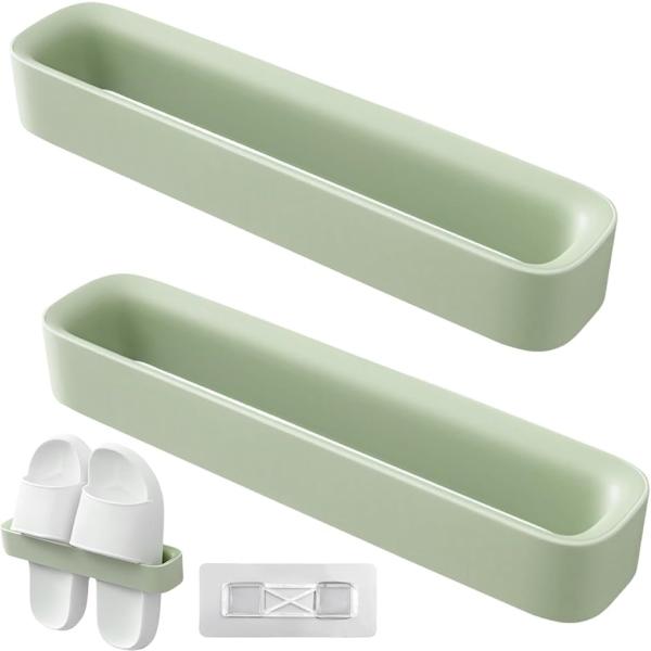 バリエーションコード : 2B9VYXCJH9「省スペースを実現」掛ける収納として壁に貼り付けて使用できるので、場所を取らずにコンパクトにスリッパを置くことができます。床に浮いた状態なのでお掃除などもしやすく、省スペース且つ実用性も抜群。「...